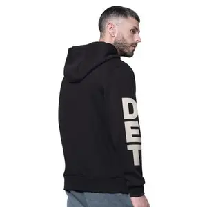 STARTER Detroit Lions Handoff Fleece Hoodie - Black