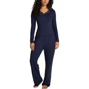 Hunkemoller Pajama Set - Blue
