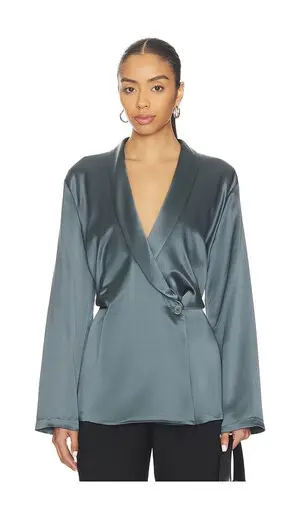 EAVES Sigrun Slouch Waist Robe Top