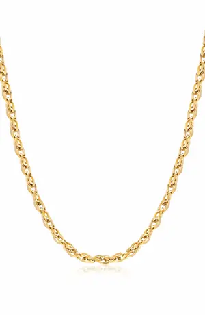 NIALAYA Rope Chain Choker - Gold