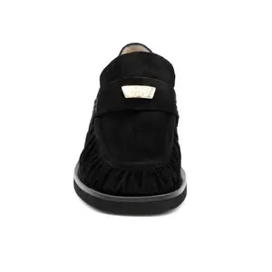 VALENTINA RANGONI Cortina Block Heel Loafer - Black