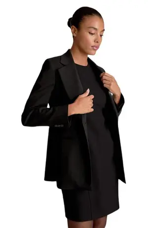 M.M.LAFLEUR Moreland Travel Blazer - Black