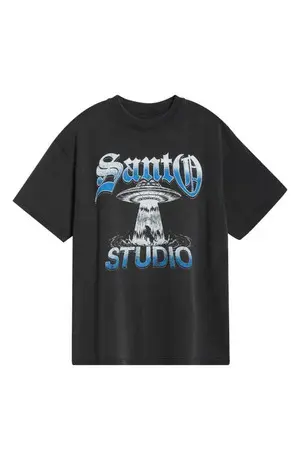 SANTO STUDIO The Hand Drappo Graphic T-shirt