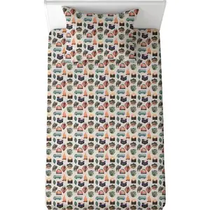 FLETCH Tiny Traveler Twin Sheet Set - Multi