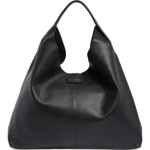Women's Black Leather Hobo Bags