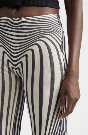 JEAN PAUL GAULTIER Re-edition Body Morphing Flare Pants