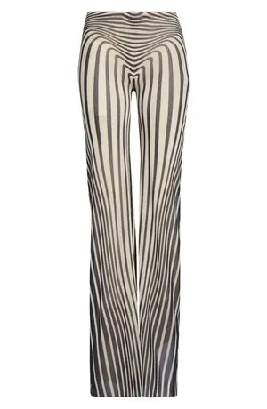 JEAN PAUL GAULTIER Re-edition Body Morphing Flare Pants
