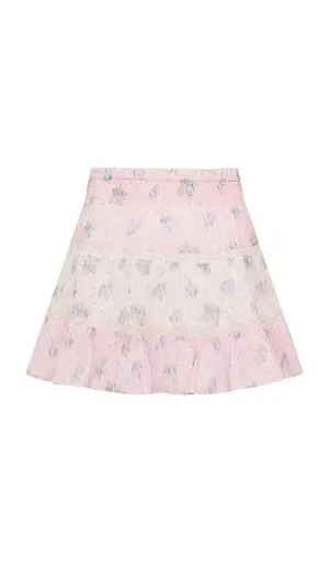 LoveShackFancy Tween Raf Skirt