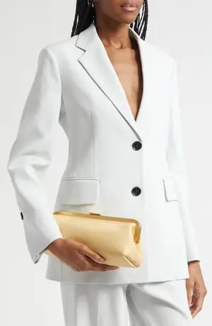 Proenza Schouler Armory Leather Clutch - Birch
