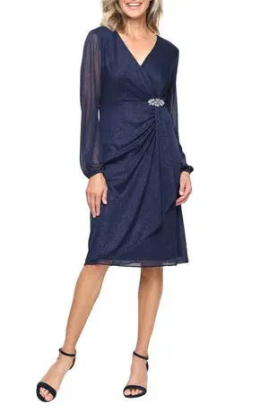 Sl Fashions Long Sleeve Cocktail Dresses