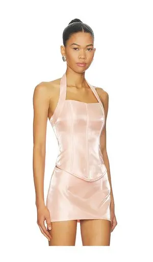 KIM SHUI Halter Top - Pink