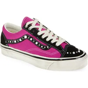 VANS Embellished Lx Old Skool 36 Sneaker - Pearlized Fuchsia Red