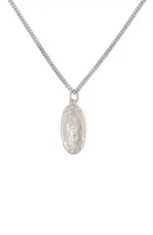 ALLSAINTS Saint Chain Pendant Necklace
