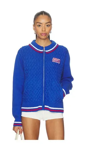 Terez X Giants Mixed Knit Jacket