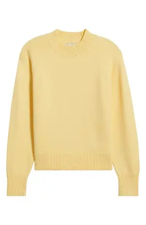 CITY BLUES Raglan Sleeve Mock Neck Sweater - Sunlight