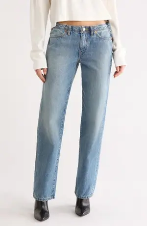 RE/DONE The Sanasa Straight-leg Jeans - Authentic Indigo