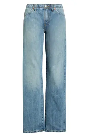 RE/DONE The Sanasa Straight-leg Jeans - Authentic Indigo