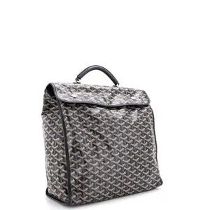 GOYARD Saint Leger Briefcase Backpack Coated Canvas