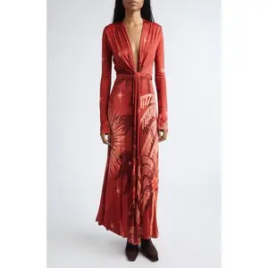 Johanna Ortiz Long Sleeve Evening Dresses