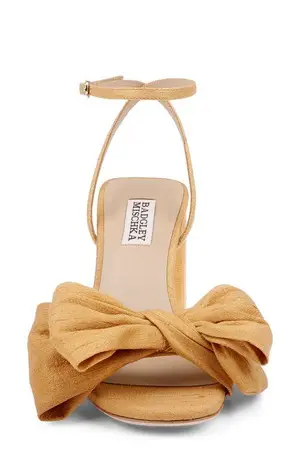Badgley Mischka Olani Platform Sandal - Sand Silk