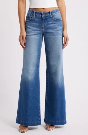 Hidden Jeans Faded Bottoms For Women