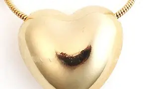 PANACEA Bubble Heart Pendant Necklace