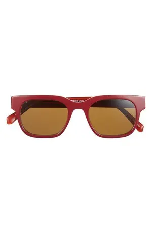 Eyebobs Numero Uno 49mm Polarized Sunglasses Wine/blush Layer/brown