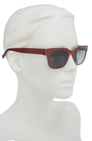 Eyebobs Numero Uno 49mm Polarized Sunglasses - Wine/blush Layer/grey