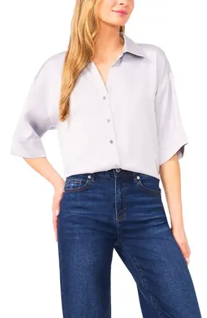 Cece Dupraz Spread Collar Shirts For Women