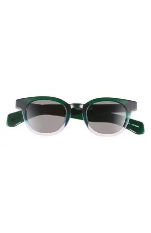 Eyebobs Total Wit Round Polarized Sunglasses - Emerald/rose Quartz/grey