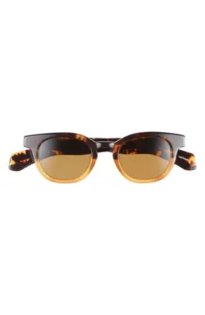 Eyebobs Total Wit Round Polarized Sunglasses - Tortoise/amber/brown