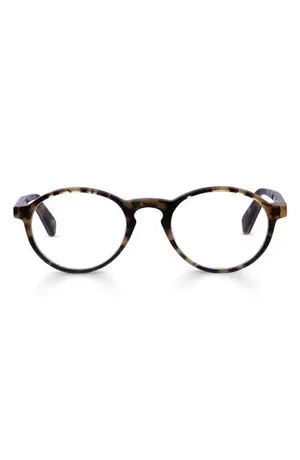 Eyebobs Board Stiff 49mm Round Reading Glasses - Tortoise/black Tortoise