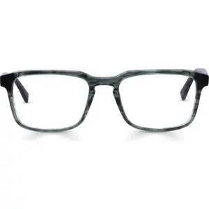 Eyebobs Seymour Rectangular Blue Light Blocking Glasses Thyme/basil