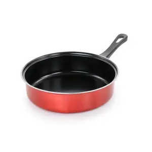 GIBSON EVERYDAY Everyday Cardinal 7 Piece Nonstick Steel Cookware Set