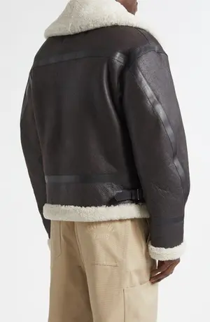 Givenchy Shearling Liner Bomber Jacket