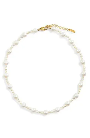 Éliou Irenko Pearl Necklace - White