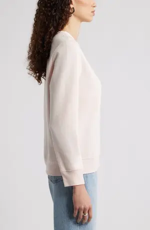 Caslon Ciao Embroidered Relaxed Sweatshirt