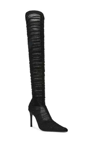 Steve Madden Rashida Over-the-knee Studded Boots