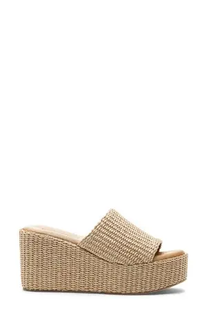 275 CENTRAL Sienna Platform Slide Sandal - Natural