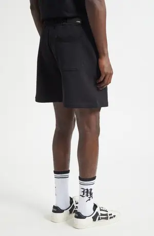 Amiri Core Logo Embroidered Sweat Shorts - Black