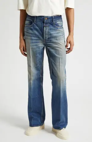 Fear Of God 70s Relaxed Bootcut Jeans - Mid Indigo