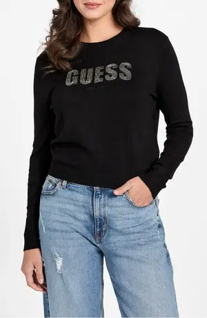 Guess Crewneck Sweaters For Women