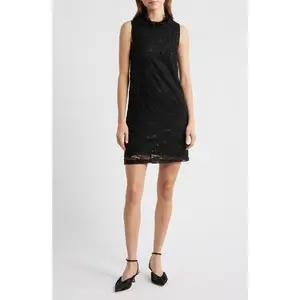 SISTER JANE Eclipse Lace Cocktail Minidress