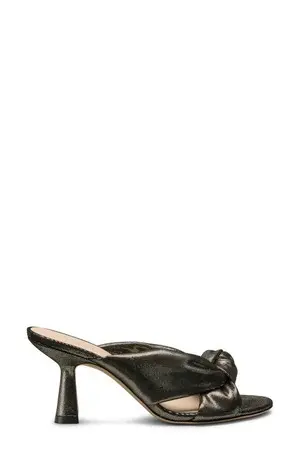 STUART WEITZMAN Soplaya Slide 75 Sandal - Platino Silver