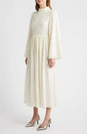 SISTER JANE Reel Embellished Maxi Dress