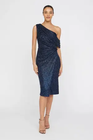Theia Briella One-shoulder Cocktail