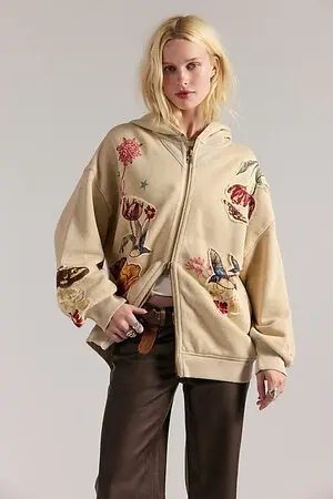 Free People Zip Up Sweatshirts Hoodies For Women