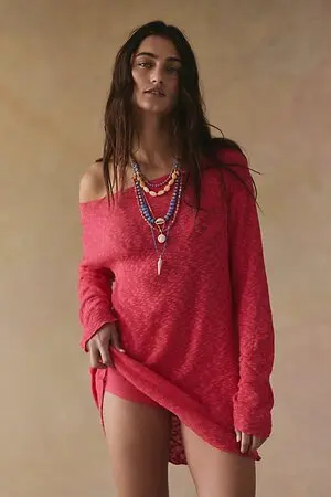 Women's Tie Neck Sweater Dresses