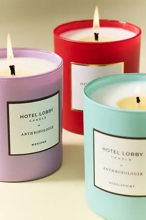HOTEL LOBBY Gourmand 5th Ave Boxed Glass Candle
