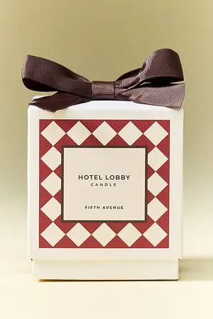 HOTEL LOBBY Gourmand 5th Ave Boxed Glass Candle